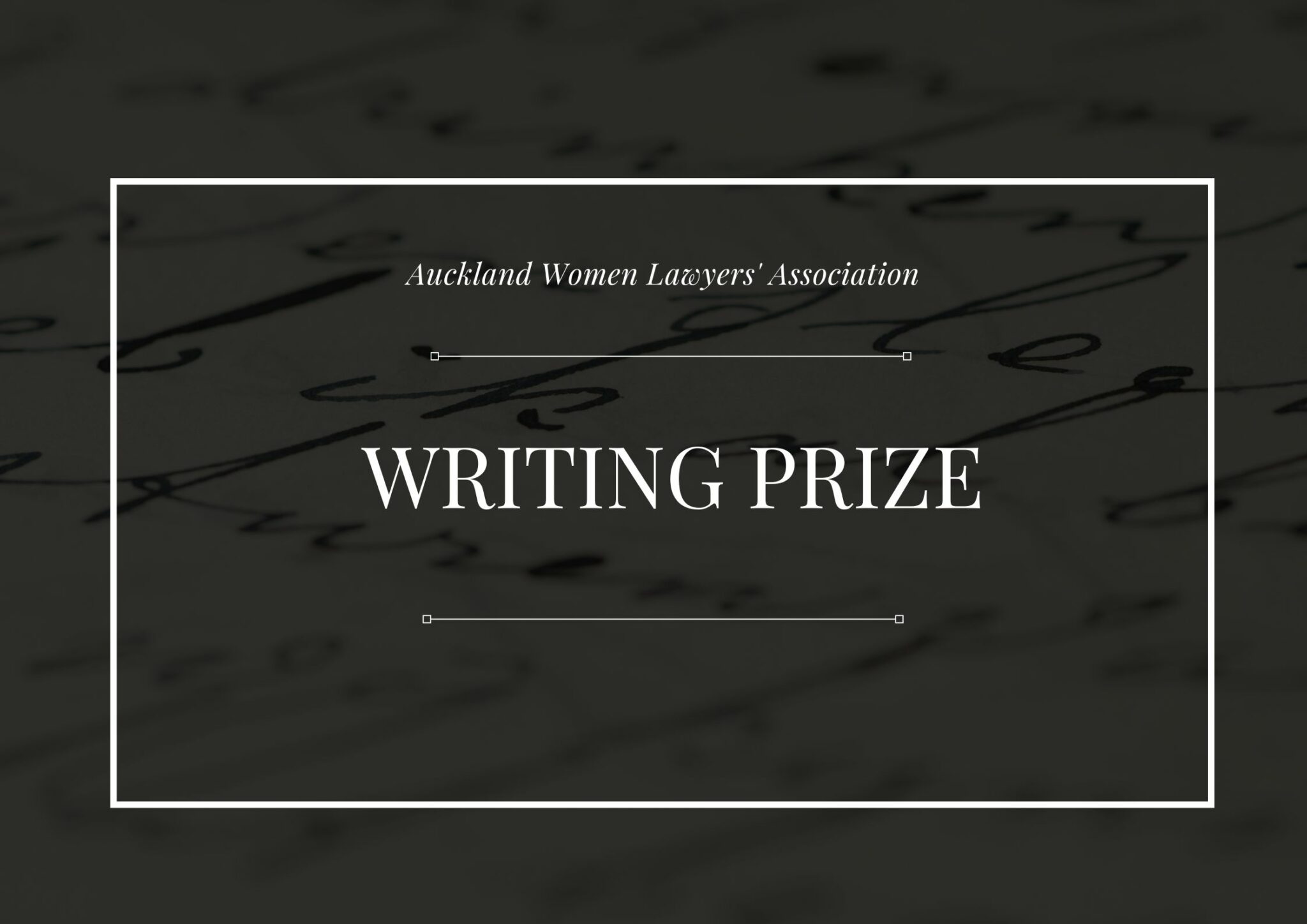 Writing Prize 2023 - Auckland Women Lawyers' Association