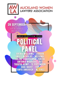 Political Panel - Auckland Women Lawyers' Association